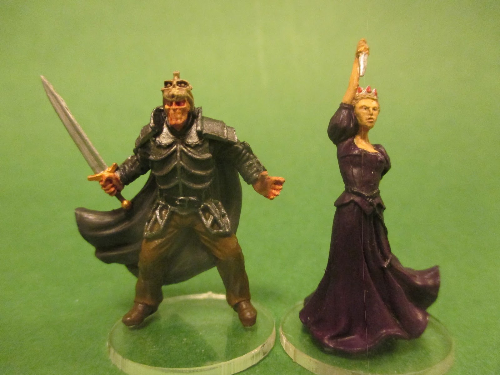 The Miniatures Man: Zombicide: Black Plague – Evil Troy and Queen Medea