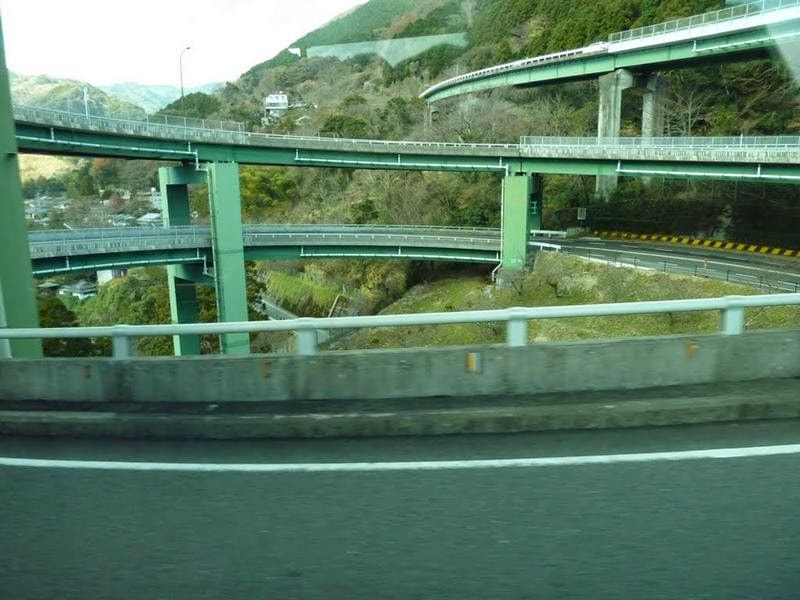 Kawazu-Nanadaru, Japanese Double Loop Spiral Bridge