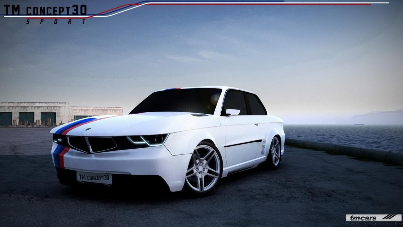 TM Concept 30: A Modern day BMW E30 as Imagined by TMCars : ebeasts.com