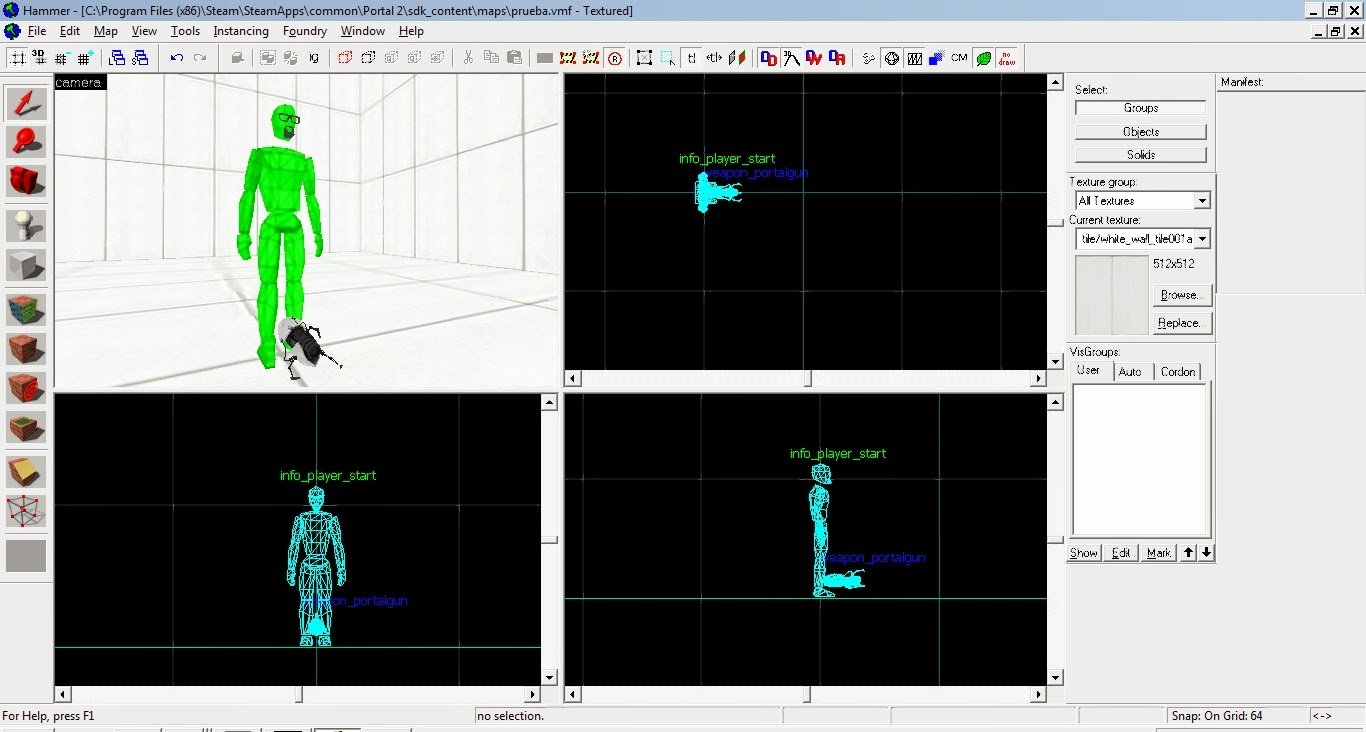 Tutorial Portal 2: Crear un escenario: Programa Videojuegos