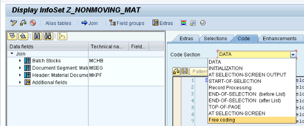 SAP ABAP Central: Building an SAP Query with ABAP Code