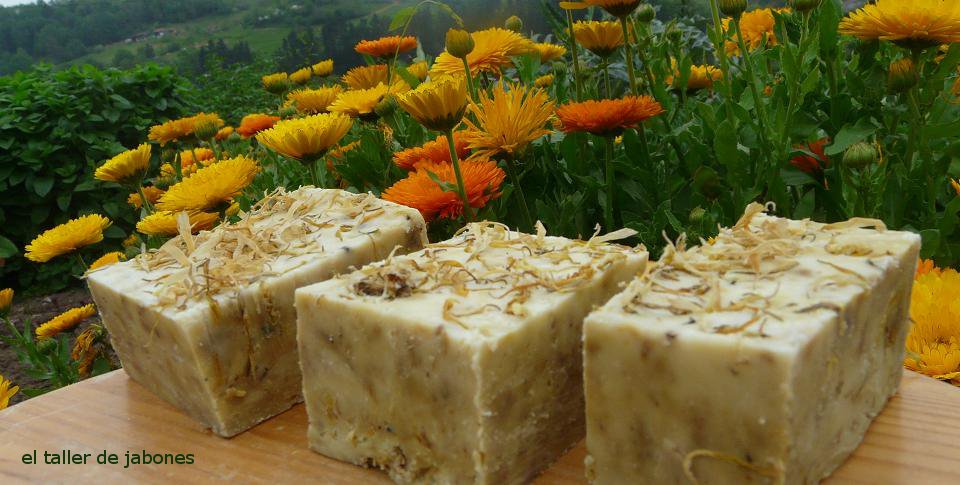 El Taller de jabones: Primavera con jabón de caléndula