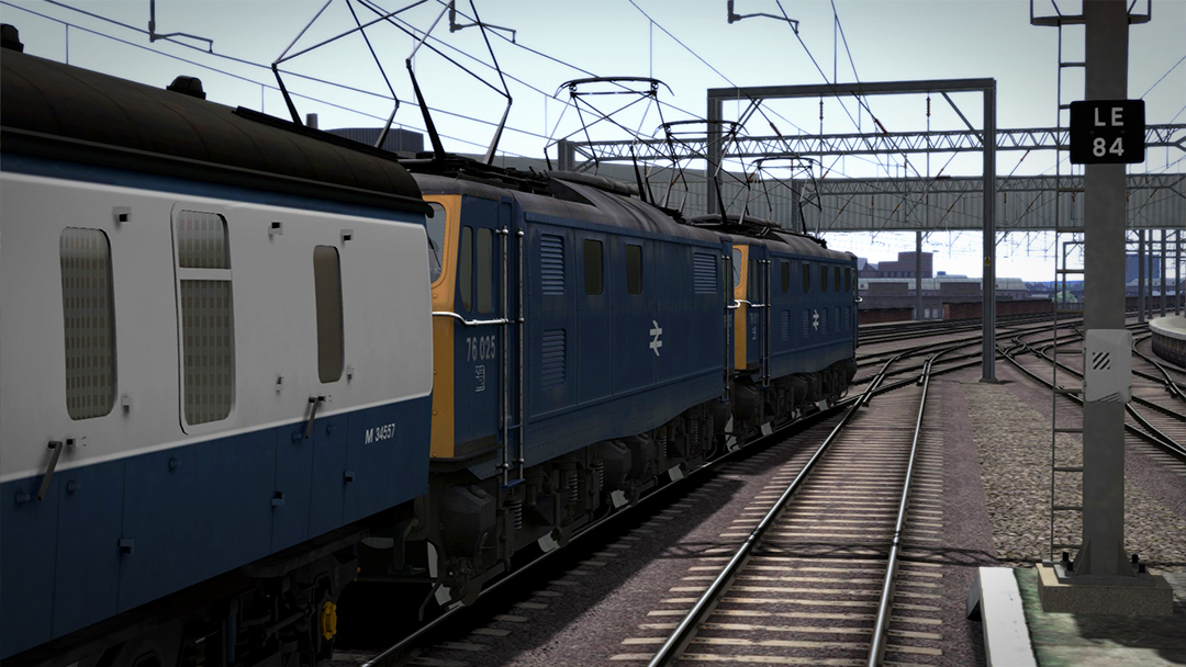 DPSimulation: Woodhead Electric Railway in Blue - Class 76