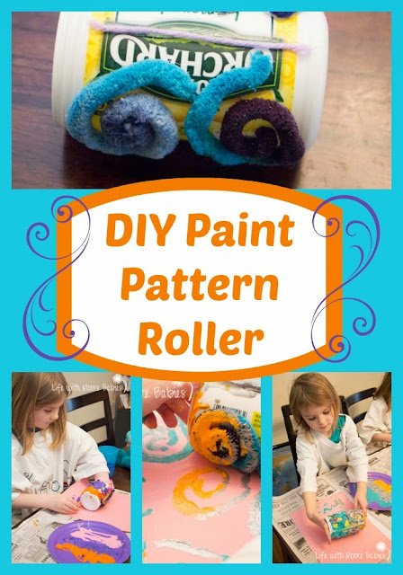 Do-It-Yourself Paint Roller to Explore Texture and Pattern - Life with ...