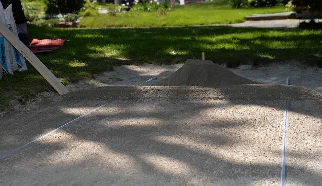 Project Walkway: How To Build A Walkway With Pavers - Rambling Renovators