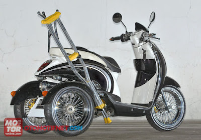 Galeri Modifikasi Motor Roda Tiga Matic