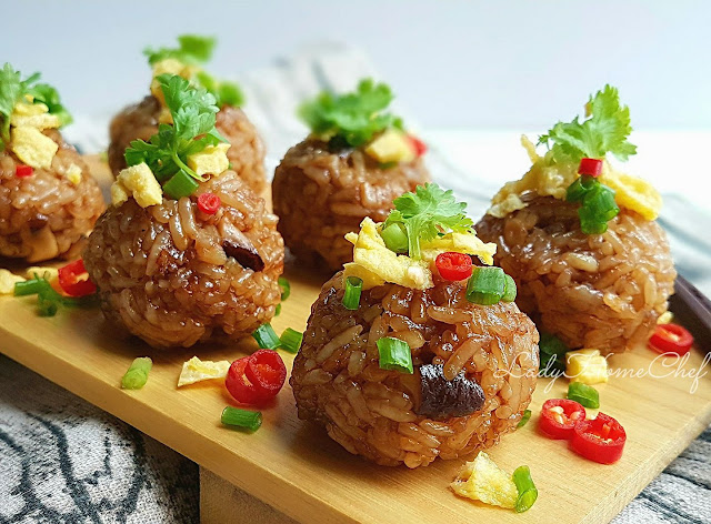 LadyHomeChef: Stir Fry Glutinous Rice