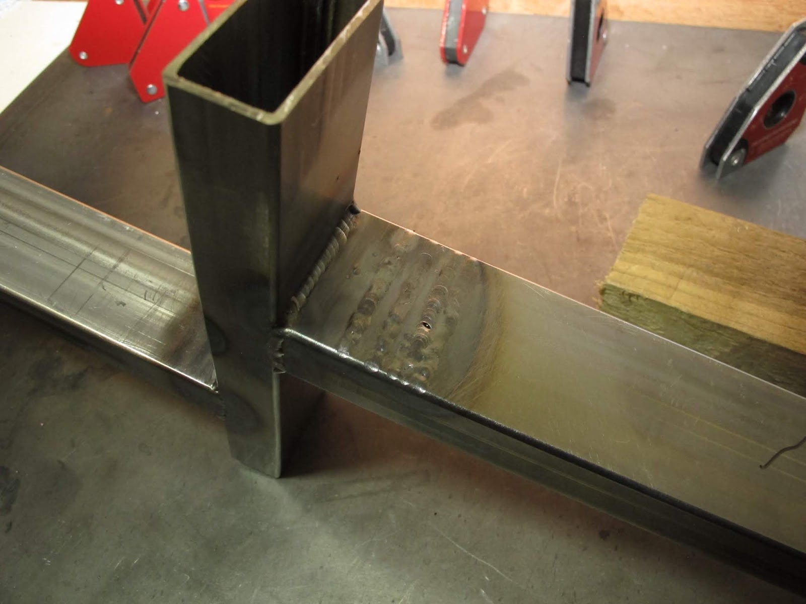 Python Recumbent Build: Rear frame welding