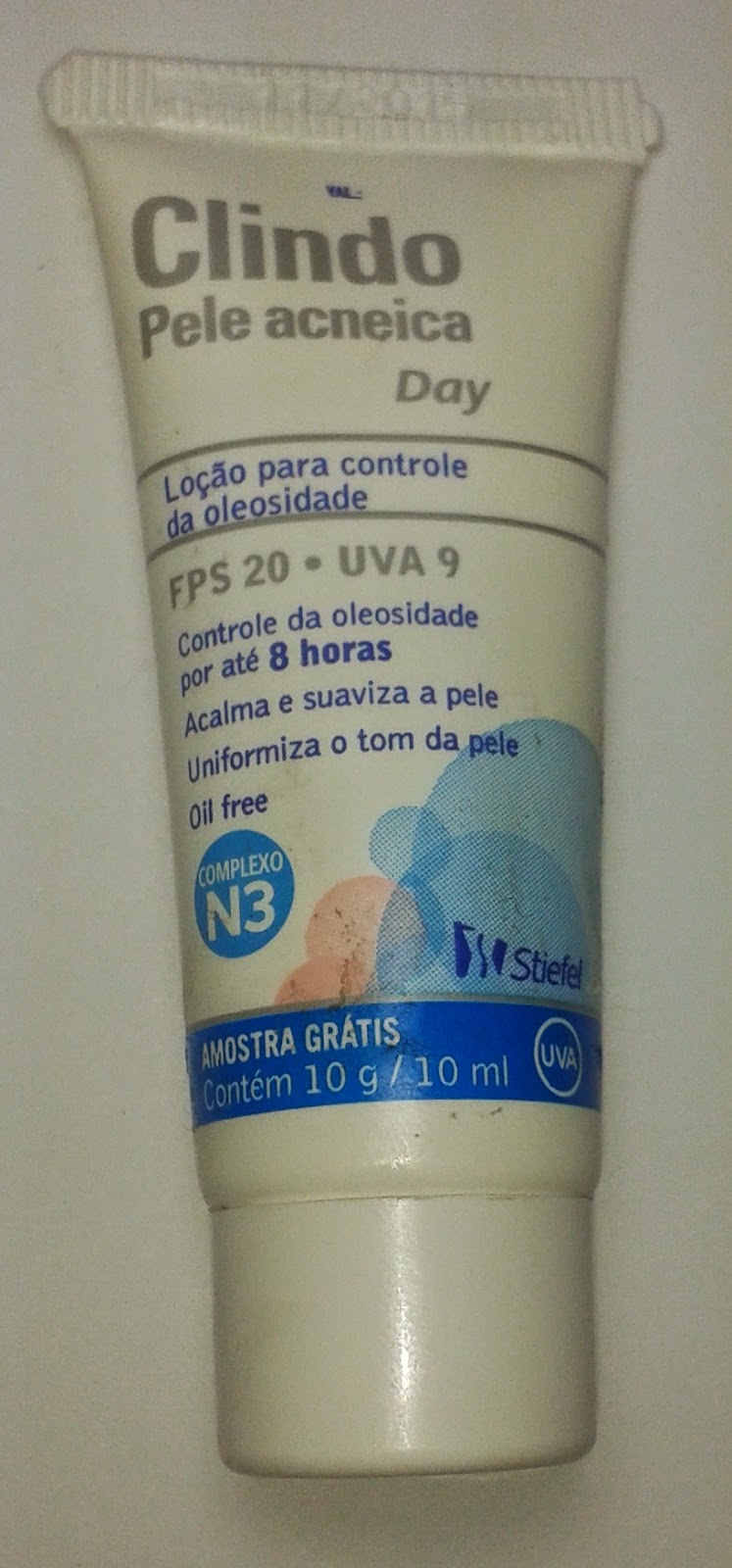 Miniaturas de Cosméticos e Amenities: Clindo pele acneica FPS 20 UVA 9 ...