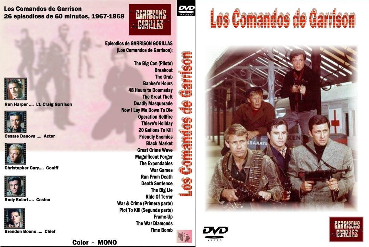 Series de Televisión: Los comandos de Garrison