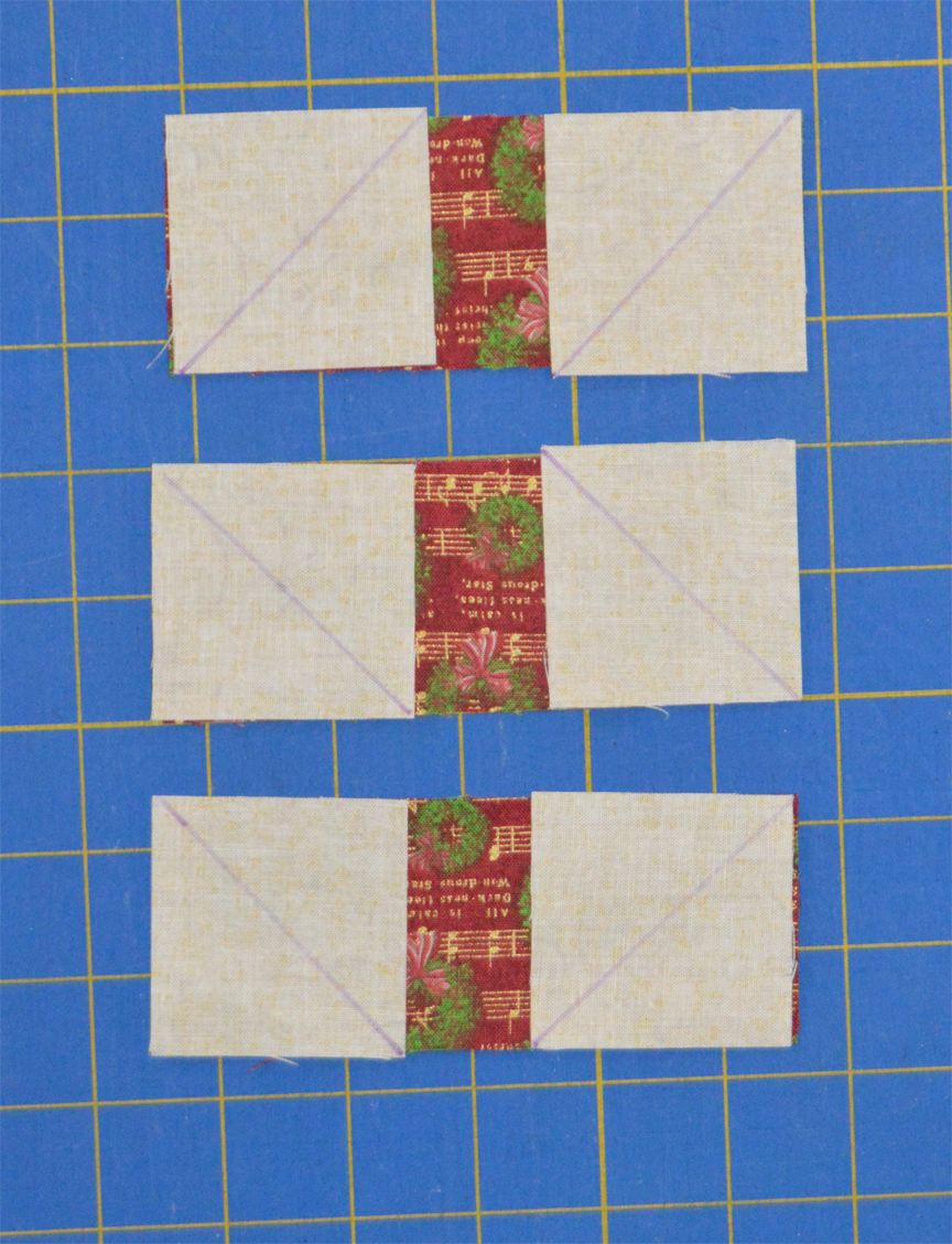 Inspired by Fabric: Silent Night Block Sampler: Day 3