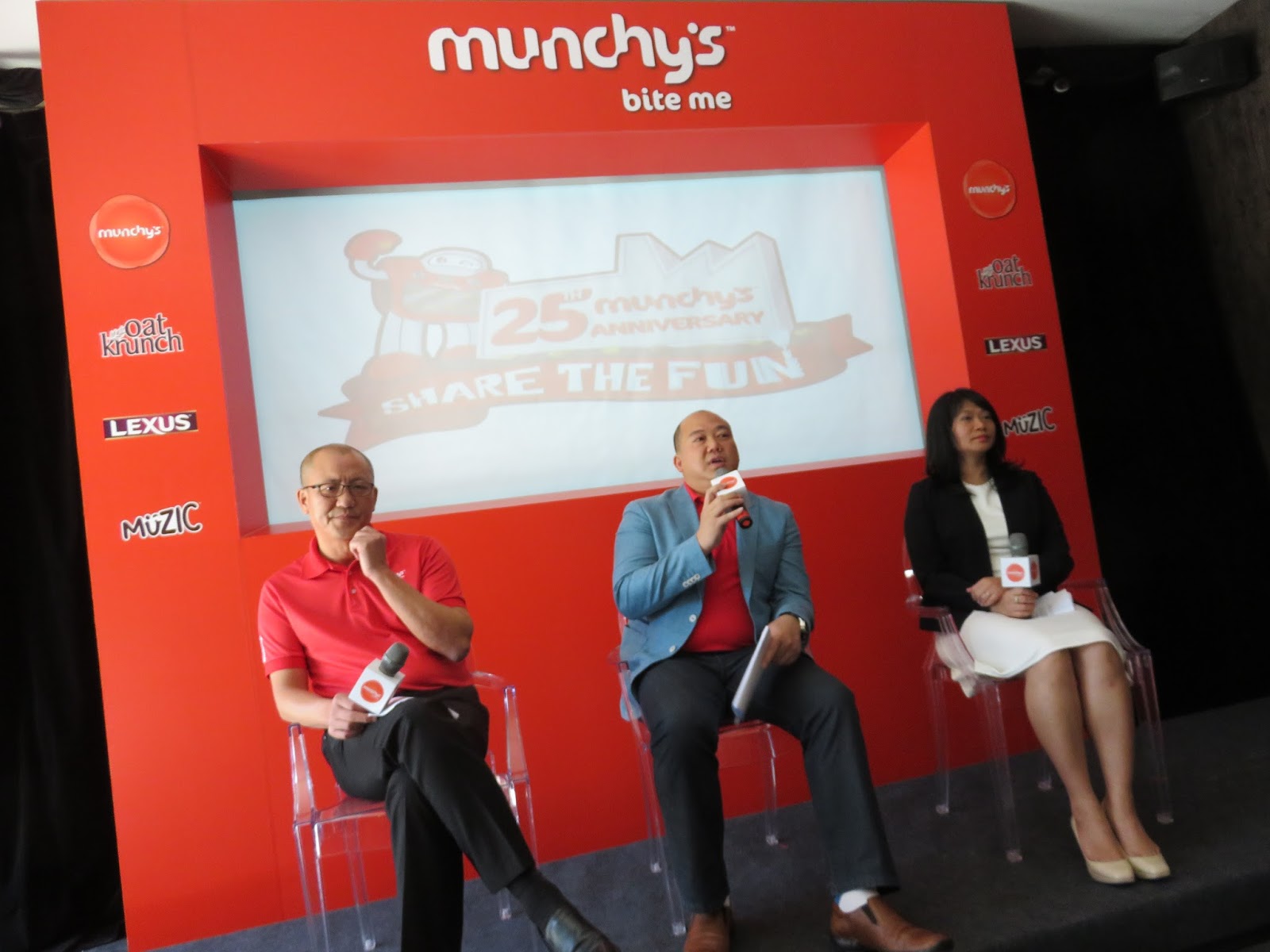Kee Hua Chee Live!: MUNCHY'S CELEBRATES 25 GLORIOUS YEARS AS MALAYSIA'S ...