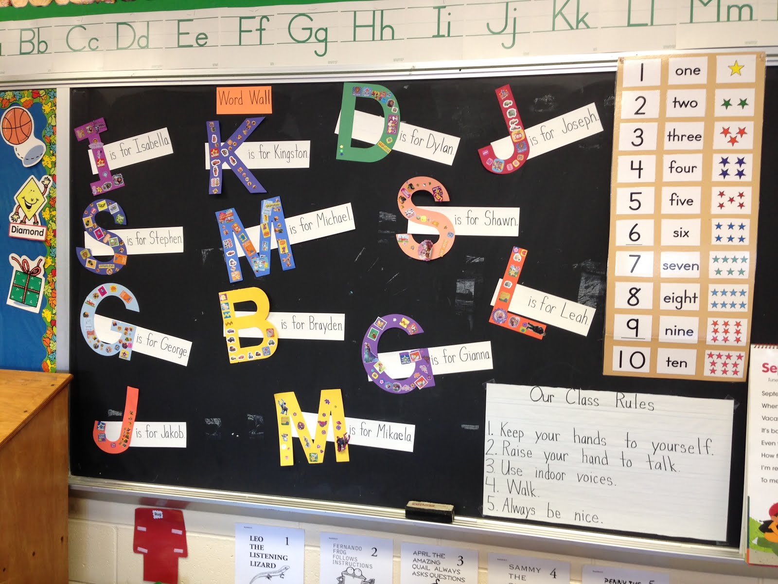 The Busy Life of Kindergarten: First Name Activity