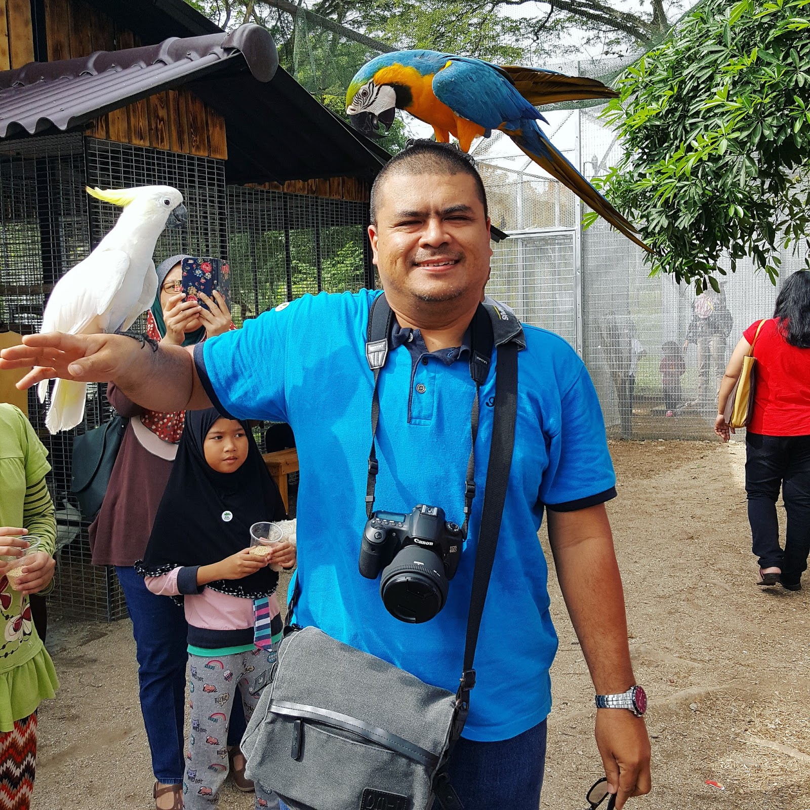 RUSH DONE MTB: MY FAMILY @ G2G ANIMAL GARDEN, MAEPS SERDANG...