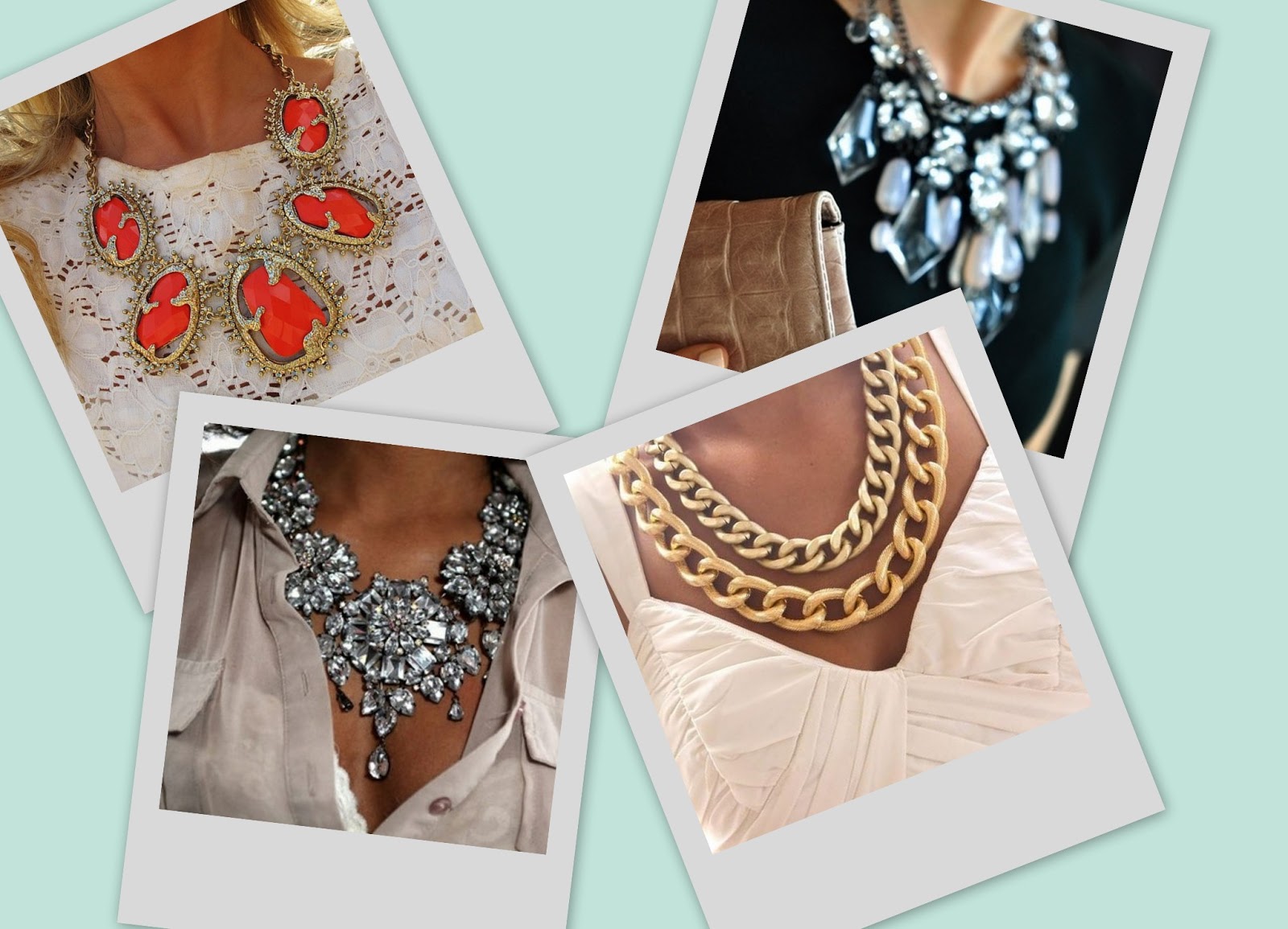 Nieve en Noviembre: Decora tu cuello a lo grande: ¡¡Maxi Collares!!
