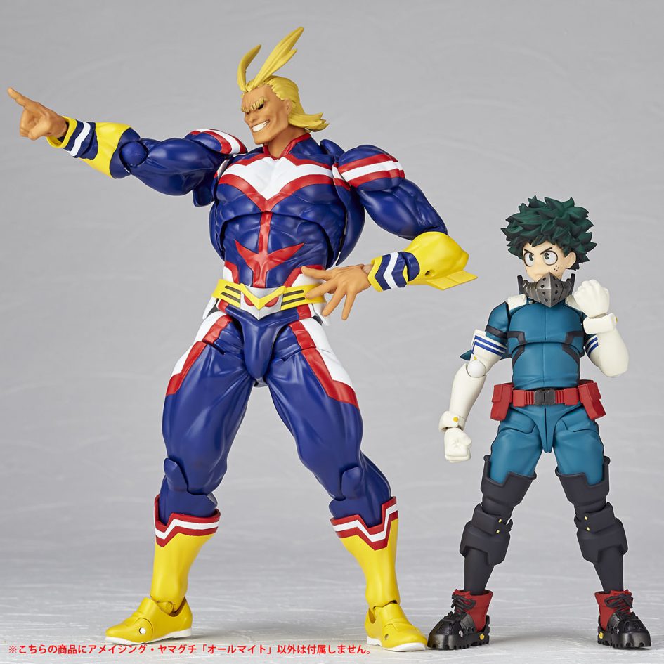 Figuras: Alucinante Revoltech de All Might de My Hero Academia - Kaiyodo
