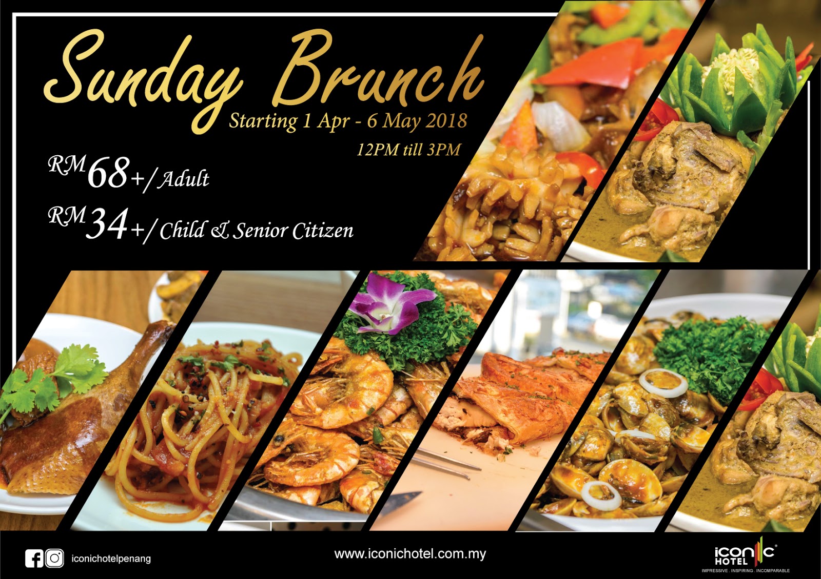 International Buffet Dinner at Iconic Hotel Penang.