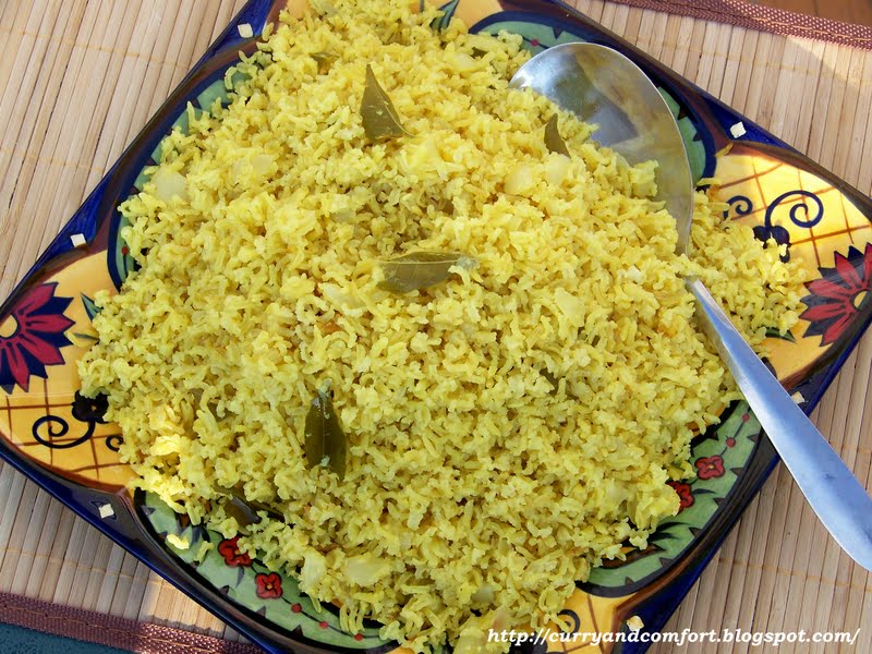 Kitchen Simmer: Sri Lankan Fragrant Yellow Rice