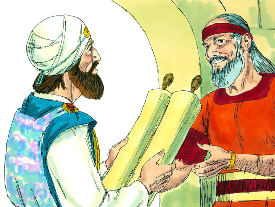 King Josiah Finds a Bible