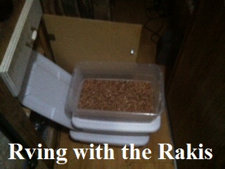 RVing with the Raki's: Storing a Month’s Worth of Food in an RV