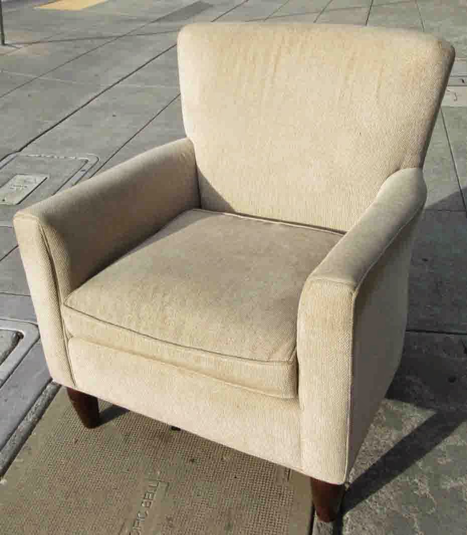 UHURU FURNITURE & COLLECTIBLES: SOLD Tan Arm Chair - $110