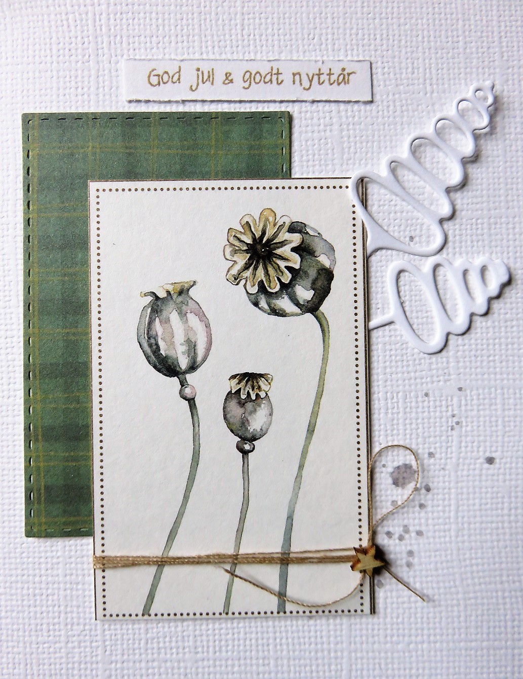 Tones scrapperom: Ti 10x10 julekort - Ten 10x10 Christmas cards