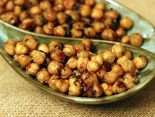 Lovin' My Recipes: Lemon and Garlic Roasted Chickpeas