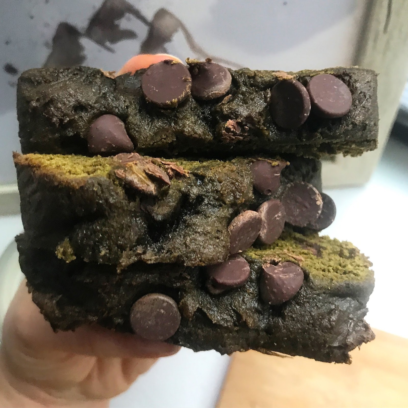 The Moss Loaf - Chocolate Chip Matcha Bread (GF/DF)