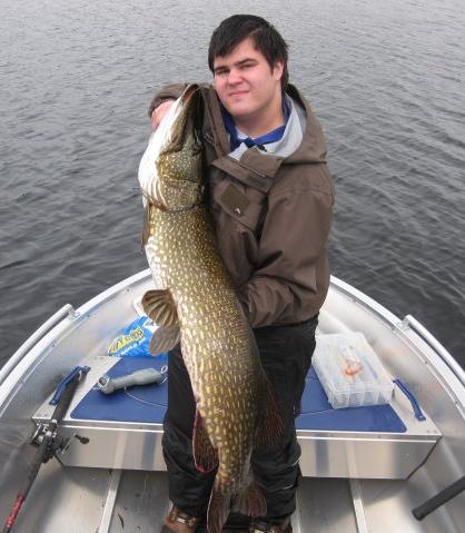 International Fishing News: SWEDEN: monster northern pikes over 50 inch
