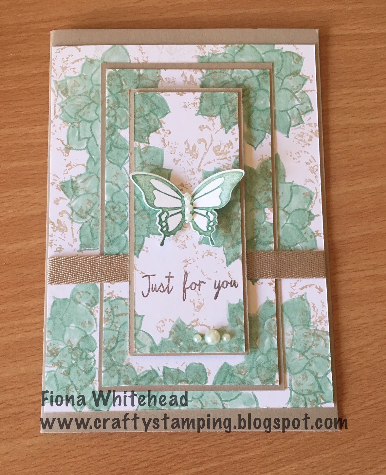 Crafty Stamping: TRIPLE LAYER STAMPING