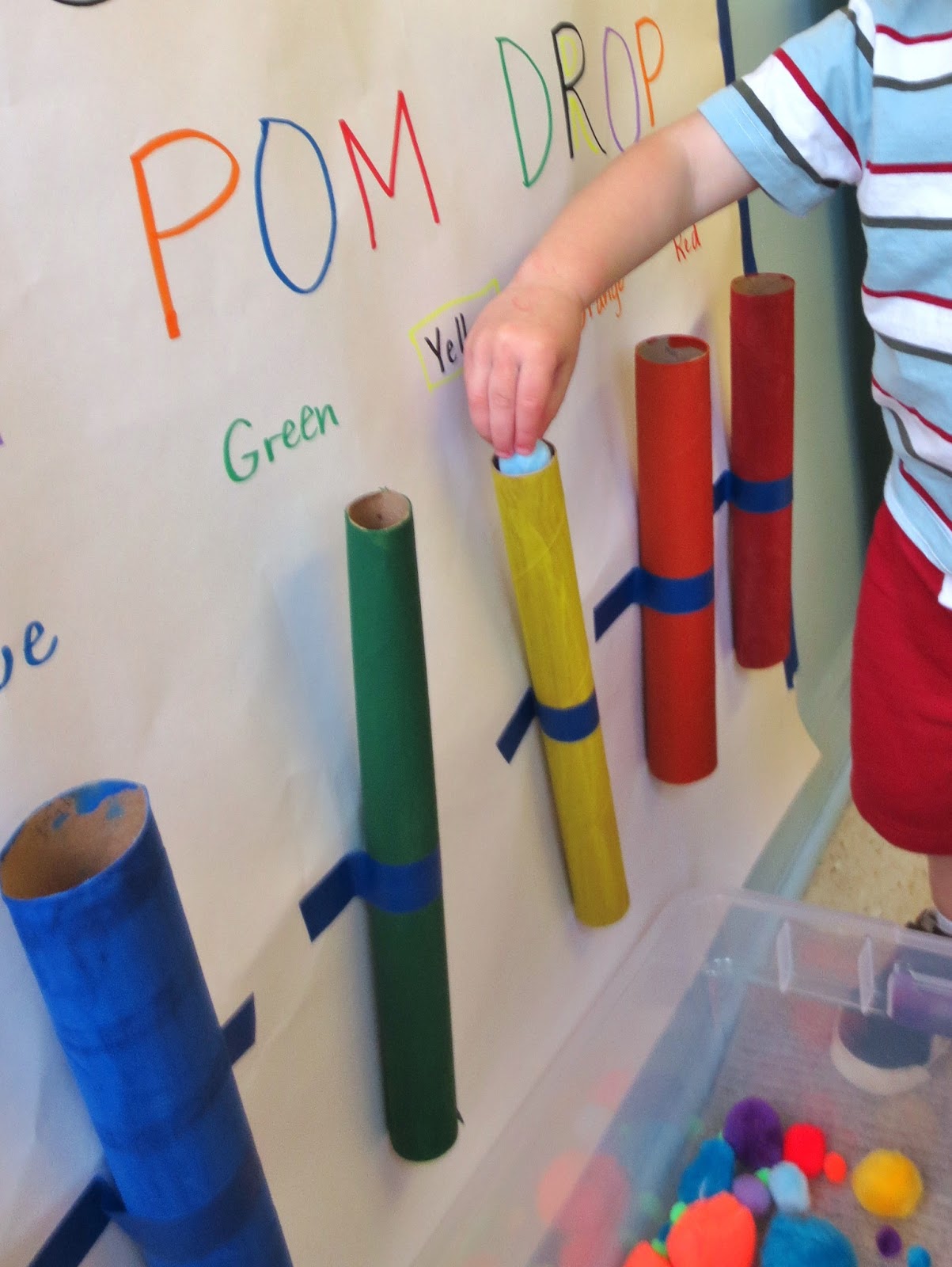 Princesses, Pies, & Preschool Pizzazz: Pom-Pom Color Fun for Toddlers