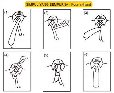 NEW GAMBAR CARA MEMASANG DASI - Tutor