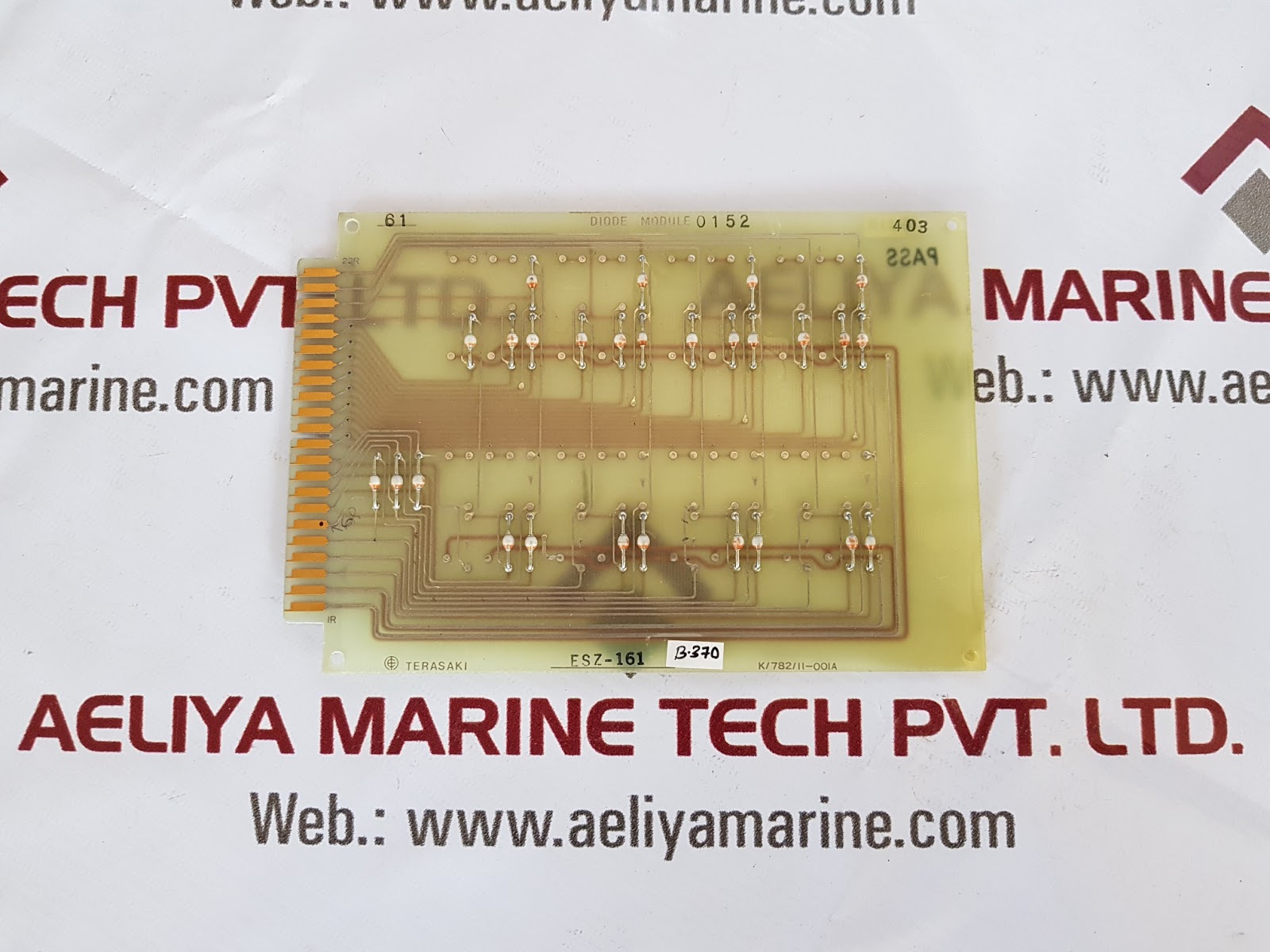 TERASAKI ESZ-161 DIODE MODULE PCB CARD - Aeliya Marine