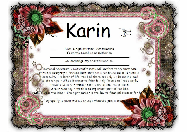 Karin | Unique Names