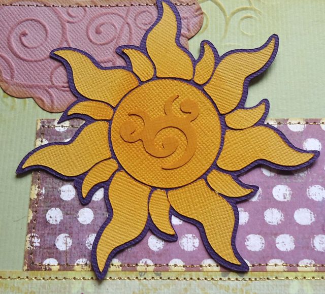 Tangled Sun Painting