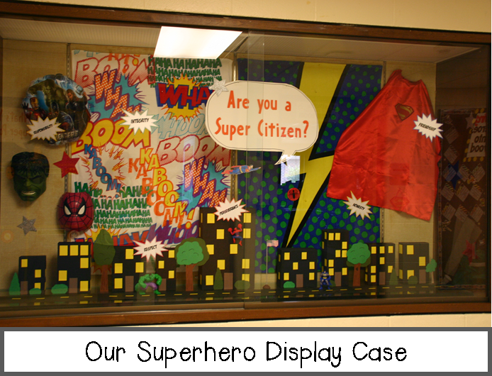 Whoooo's Ready To Teach: Superhero Themed Third Grade Hallway