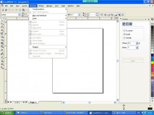 Rosi Siti Rosidah: mengenal menu bar pada corel draw 12