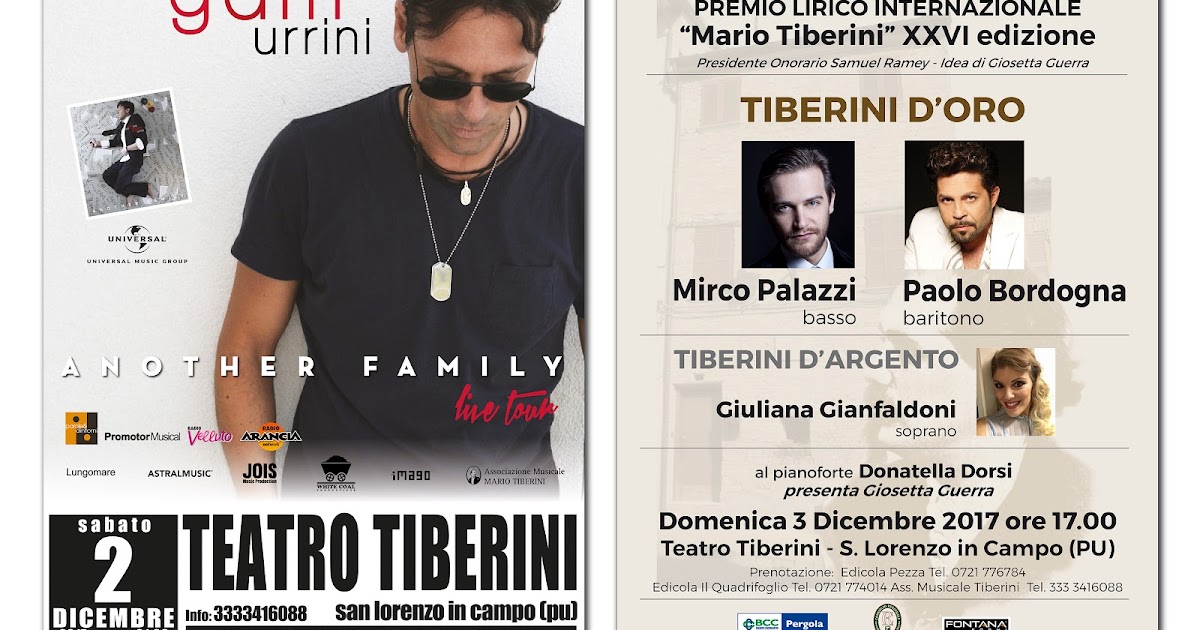 Associazione Musicale Mario Tiberini: Teatro Tiberini week end in music