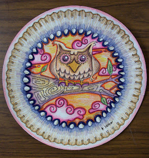 The Lost Sock : Paper Plate Art