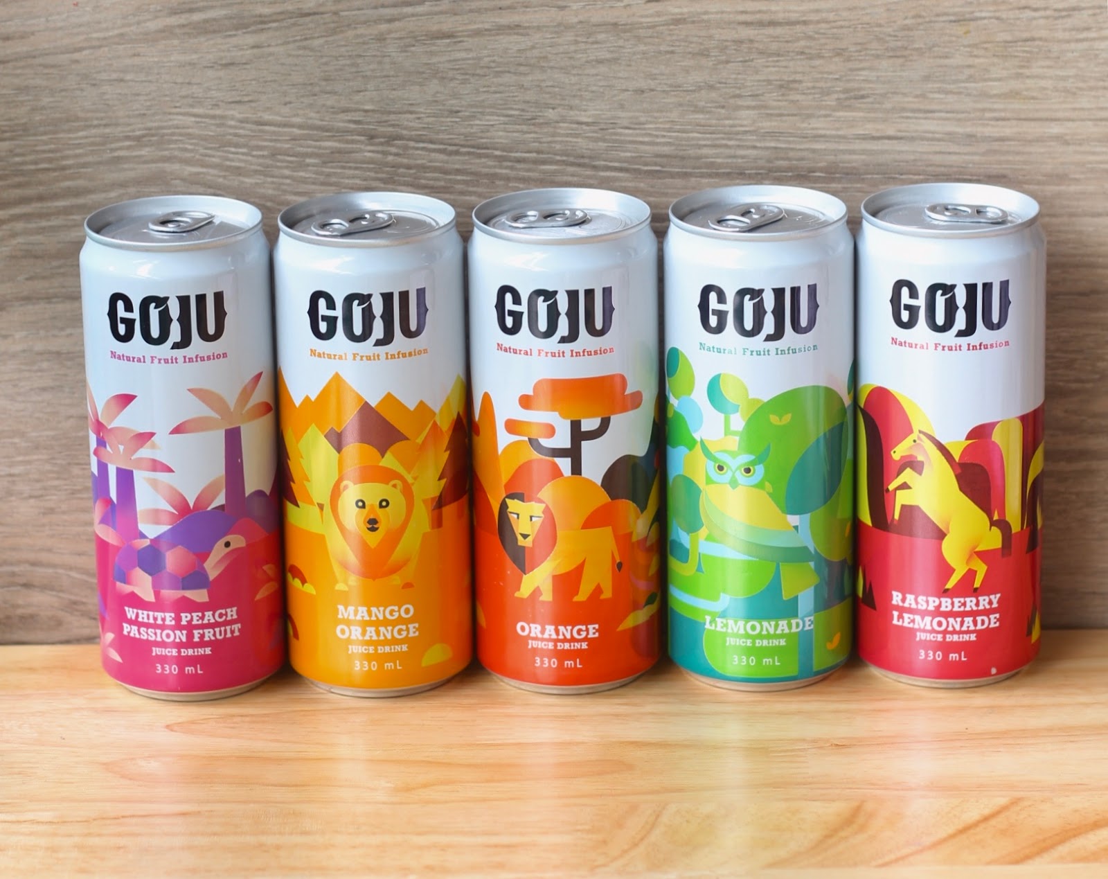 Goju Natural Fruit Infusion Drinks - Gastronomida