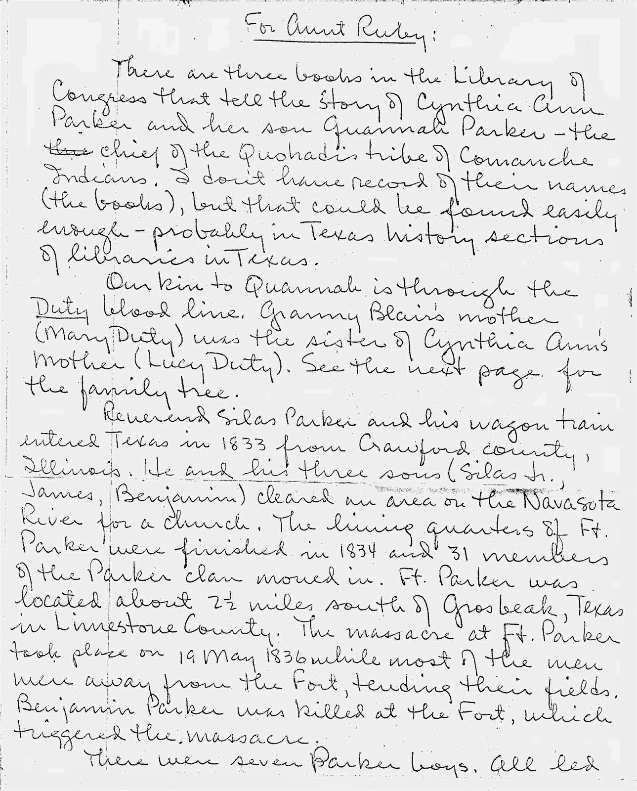 THE FAMILY HISTORY OF BILLY BLAIR: The James Oscar & Mary Jane (Duty ...