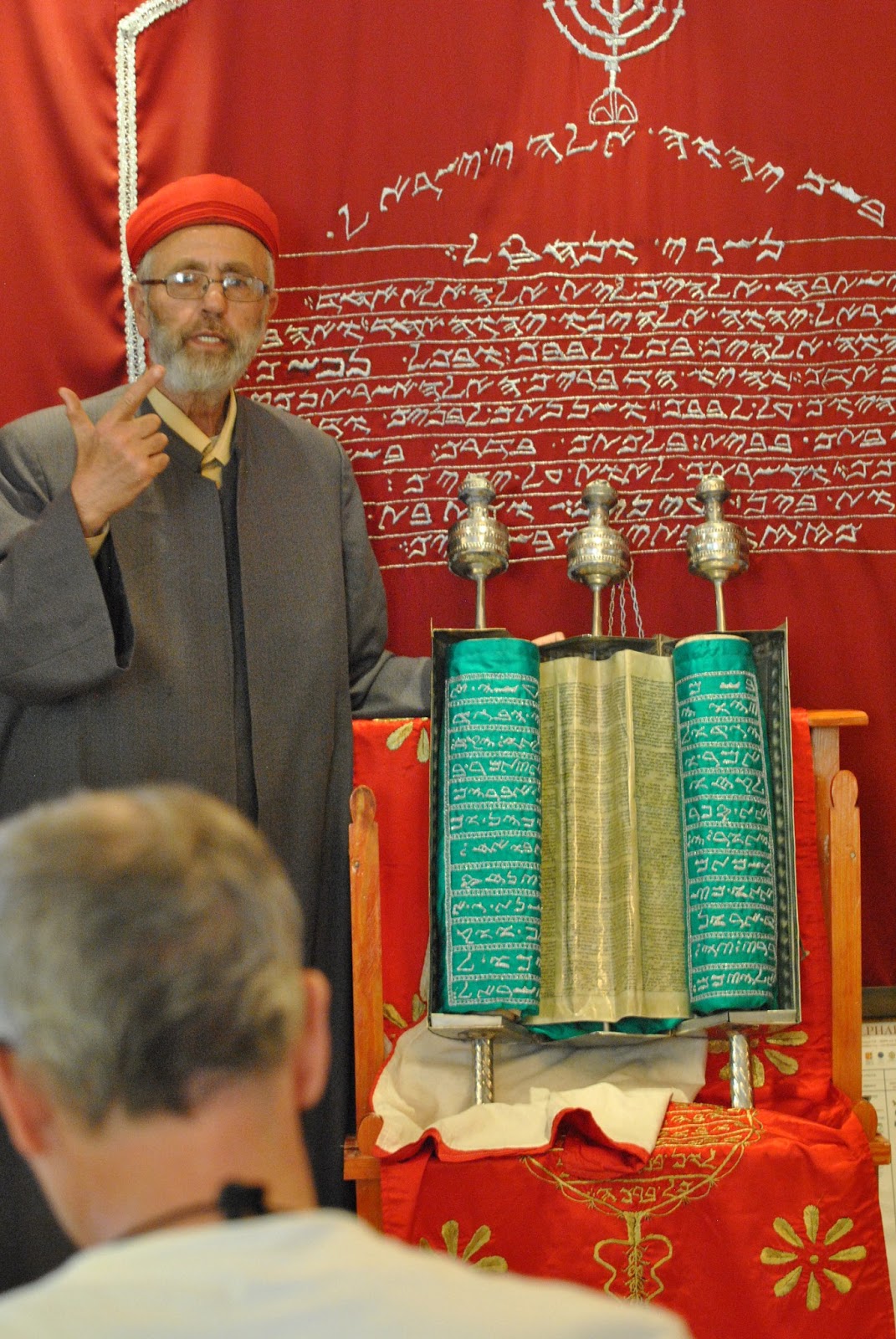 the Grabers: Mt. Gerizim site