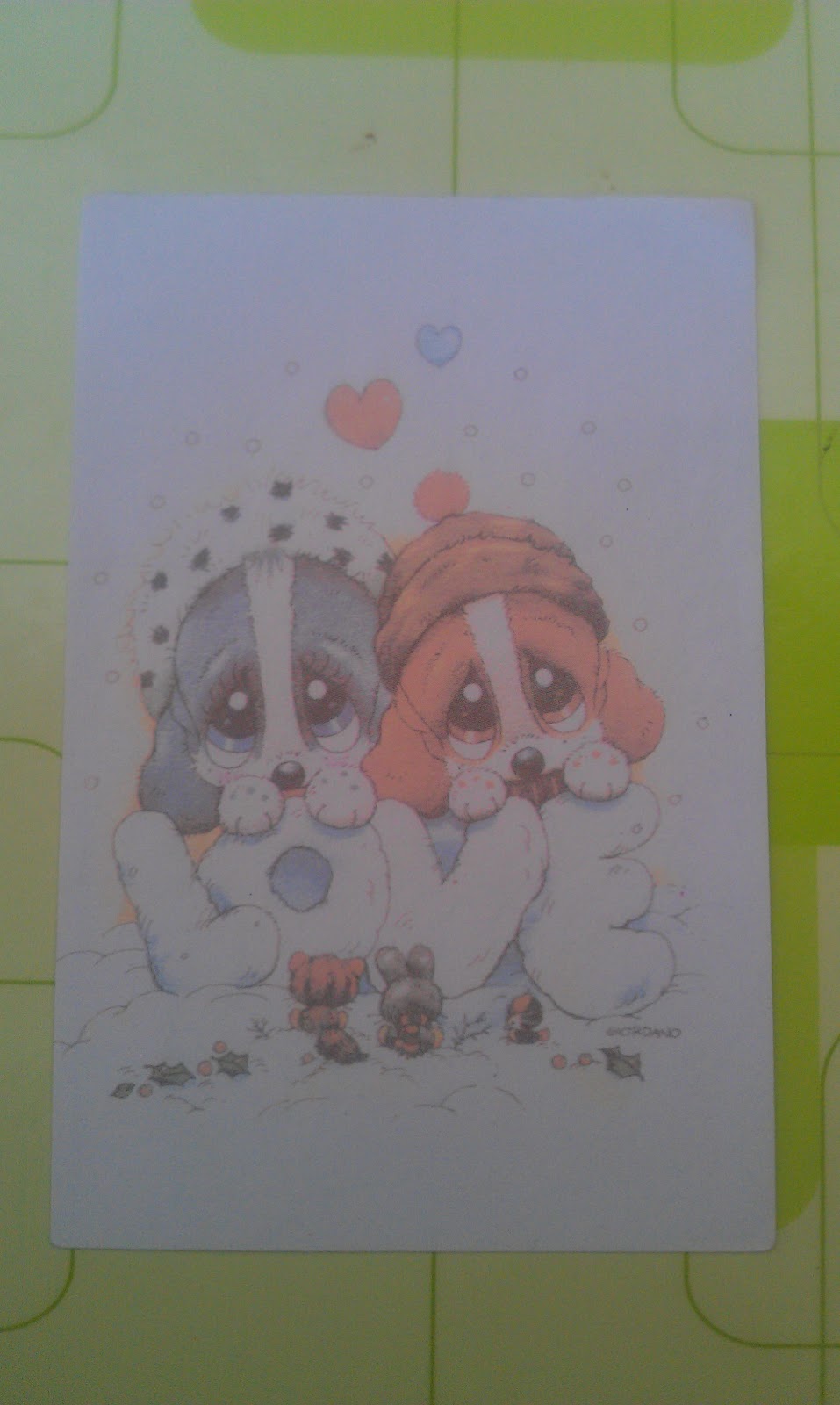 CARTAS PERFUMADAS: SAD SAM