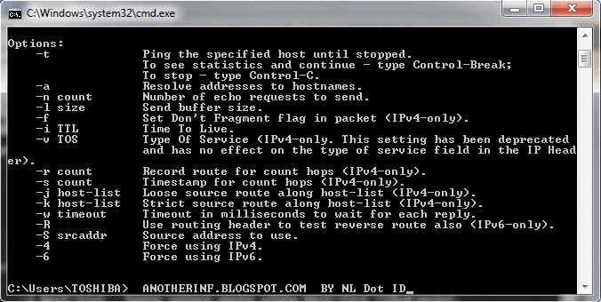 Kumpulan Perintah CMD| Kamus Lengkap - anotherinf