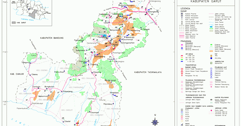 Letak Geografis dan Iklim Garut: Letak Geografis dan Iklim