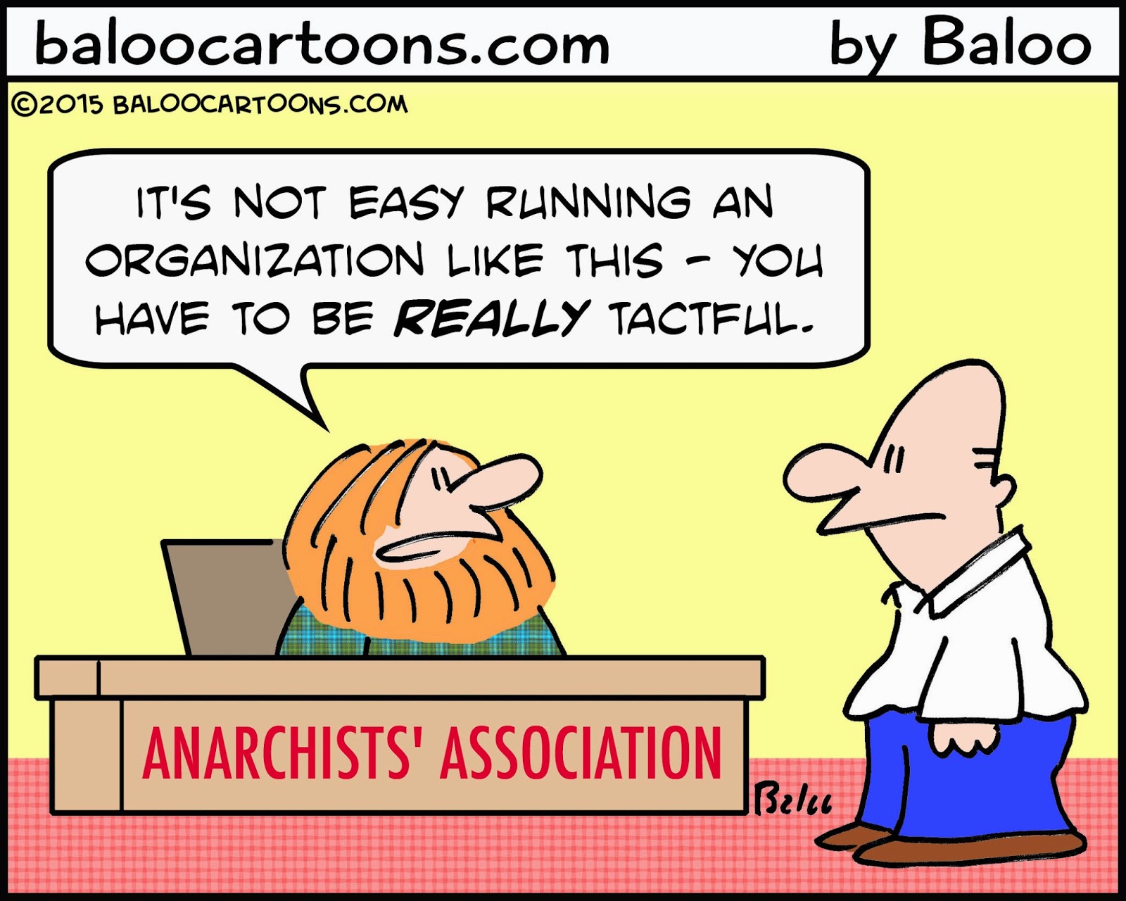 BALOO'S CARTOON BLOG: Anarchist cartoon