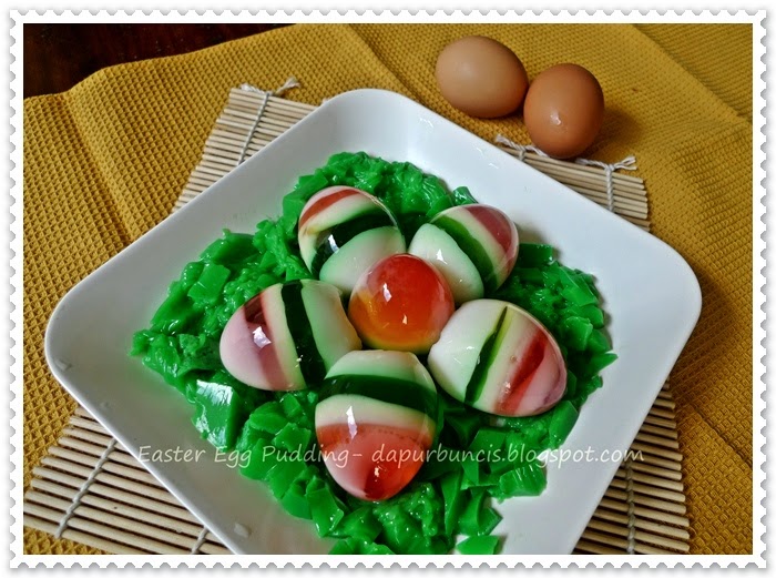 dapurbuncis: Easter Egg Pudding