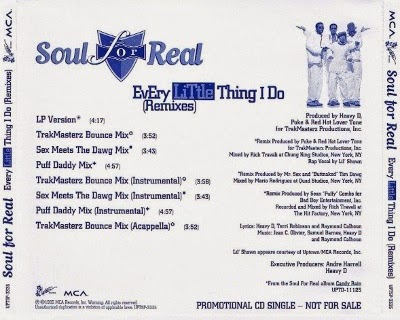 highest level of music: Soul For Real - Every Little Thing I Do-(Promo ...