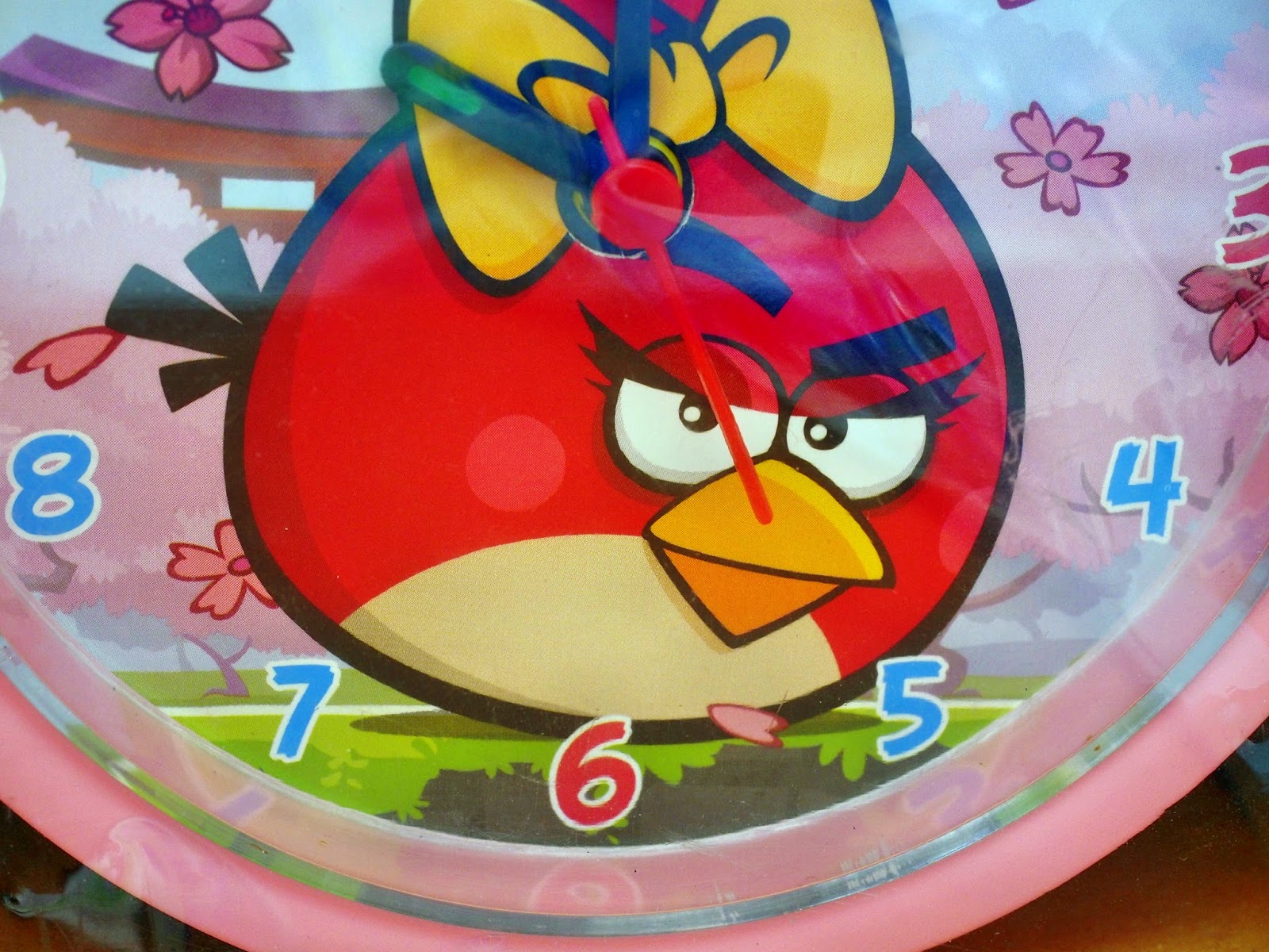 invincible: NEW* Original Angry Birds Wall Clock Home Gift 5" Christmas ...