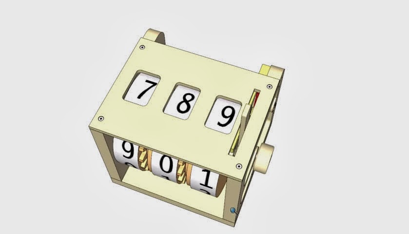 ขั้นตอนการออกแบบและสร้างเครื่องนับจำนวน(Building the mechanical counter ...